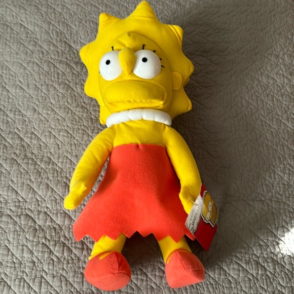 Toys | The Simpsons Lisa Simpson Stuffed Animal Plush | Poshmark